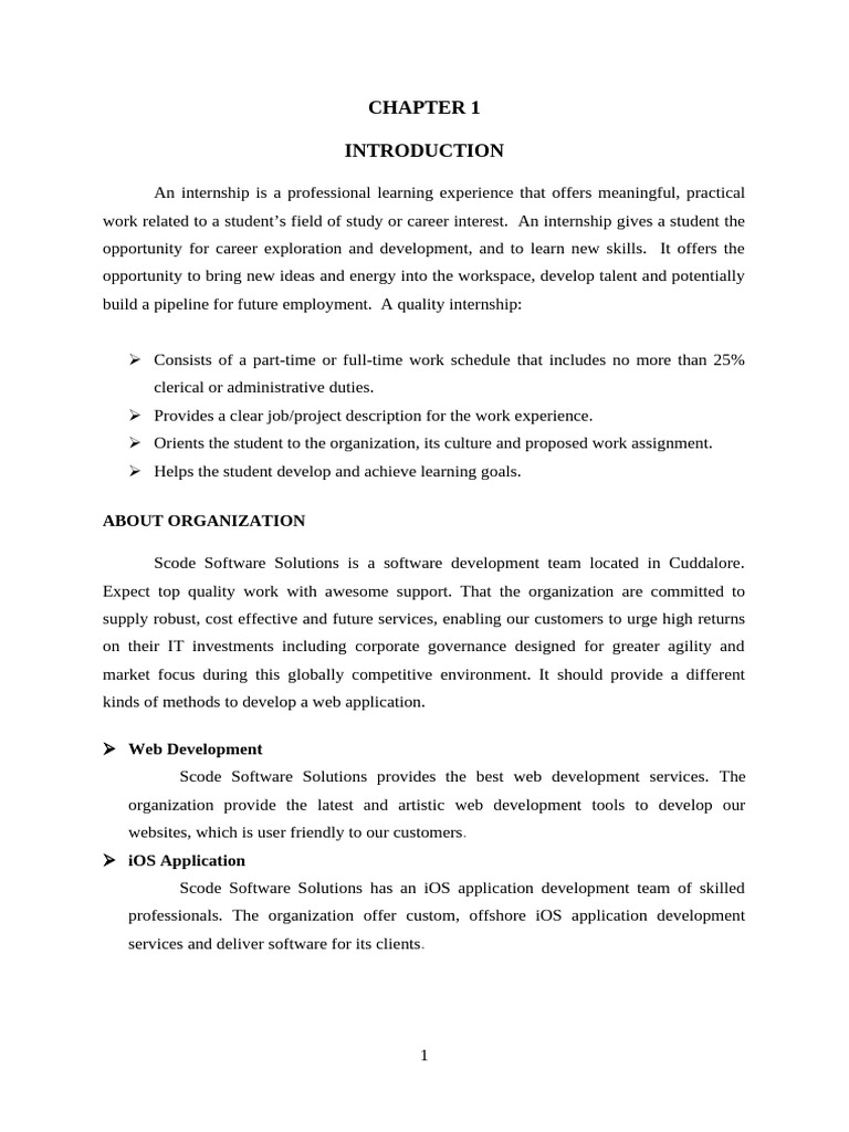 Summer Internship Report | PDF | User Interface | Usability