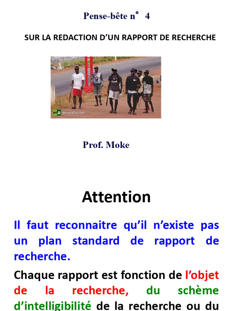 Rédaction efficace d'un rapport de recherche | PDF | Plaidoyer (politique)