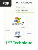 Initiation Informatique Débutants | PDF