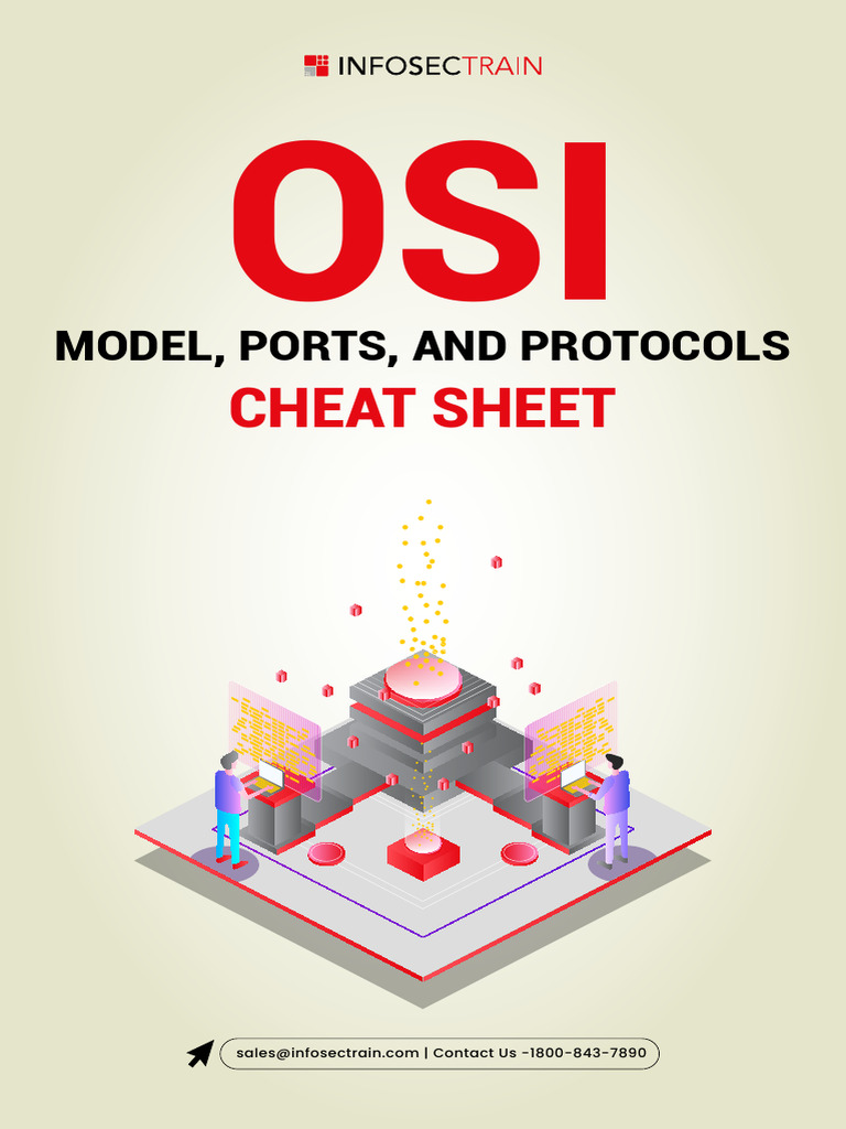 OSI Model, Ports, and Protocols Cheat Sheet | PDF | Port (Computer ...