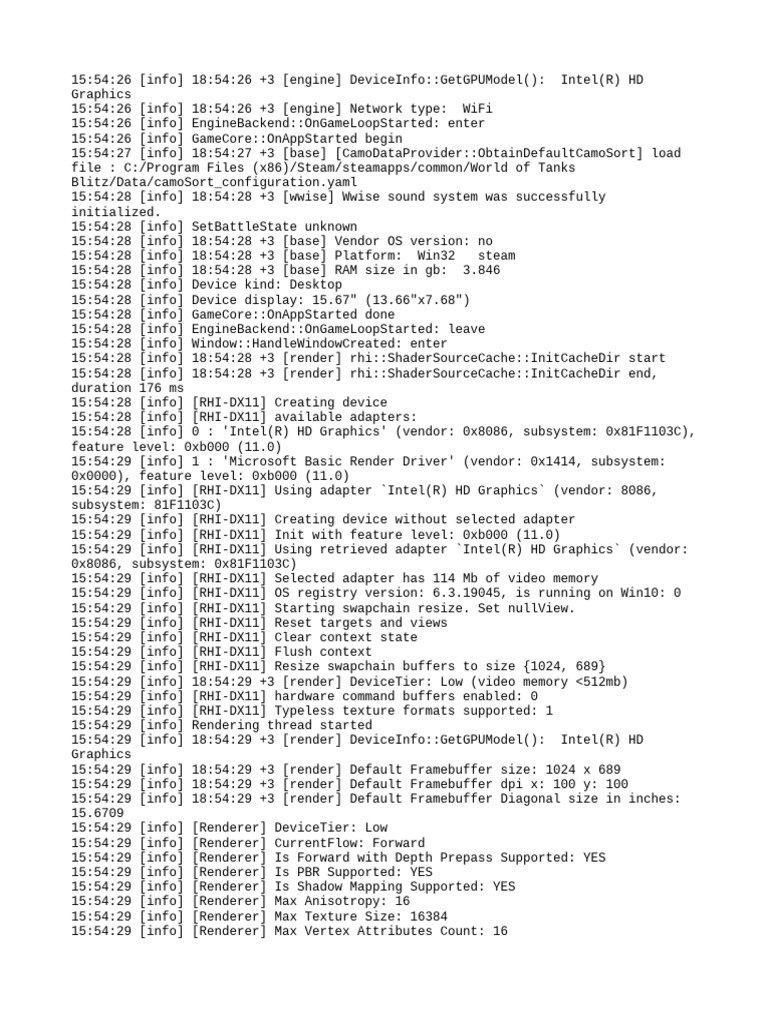 blitz-logs_20230408185426 | PDF | Software | Computer Architecture