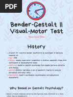 Bender Visual Motor Gestalt Test - GUIDELINES | PDF