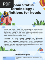 Status Codes Used in Housekeeping | PDF