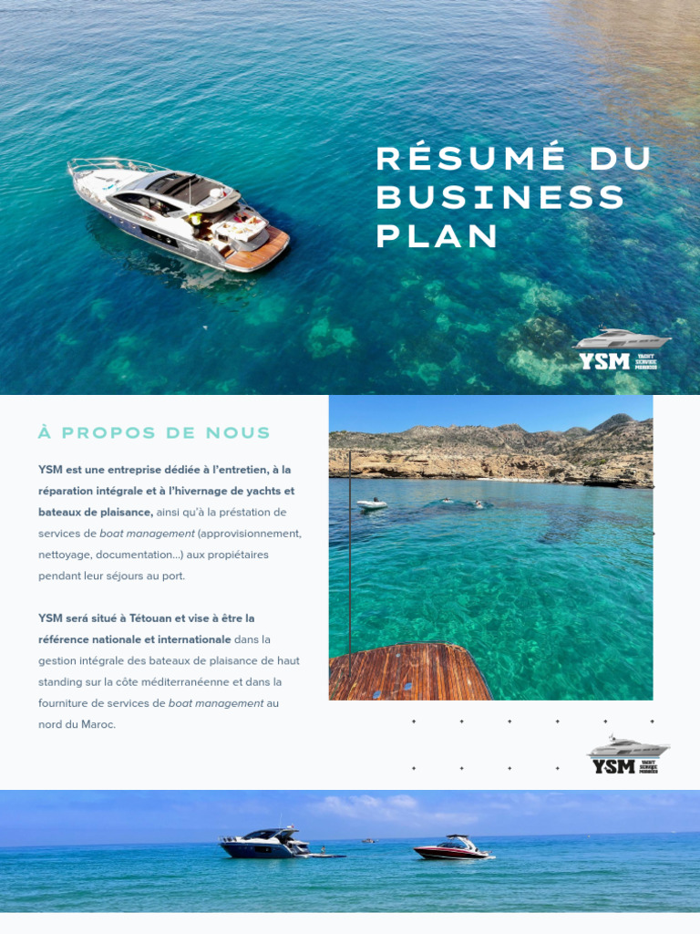 YSM Business Plan V2 | PDF | Maroc | Économie d'entreprise