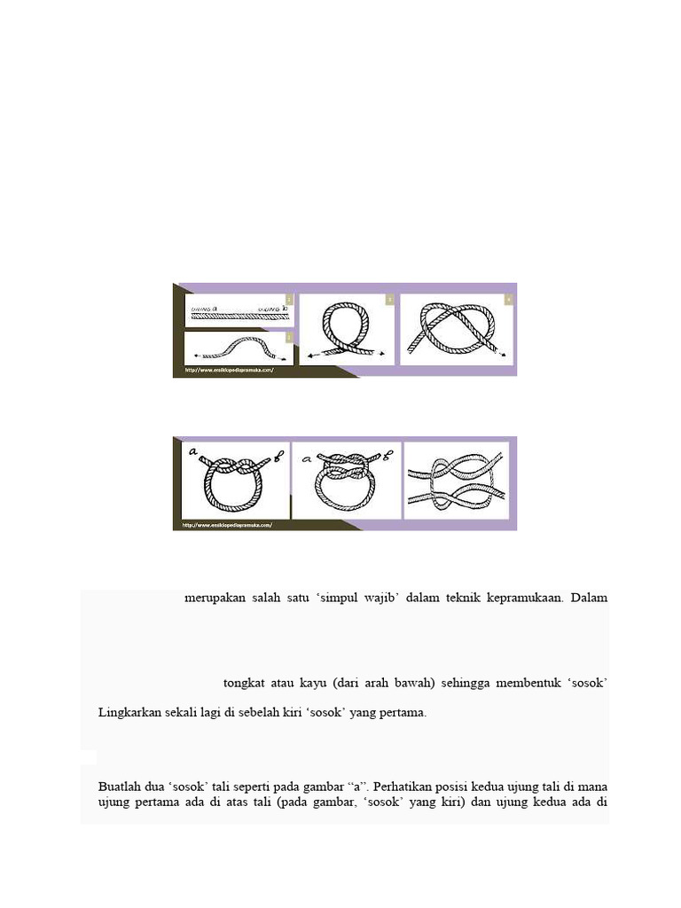 Rangkuman Materi Pramuka Penggalang Terap Edit | PDF