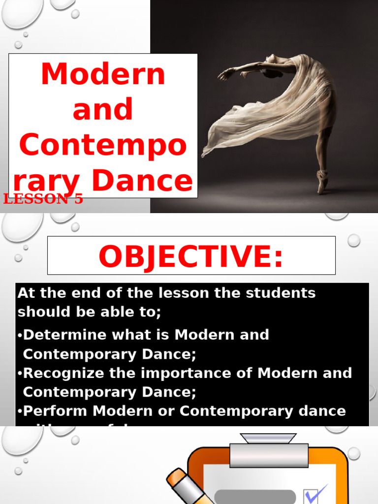 Modern and Contemporary Dance Overview | PDF | Choreography | Dances