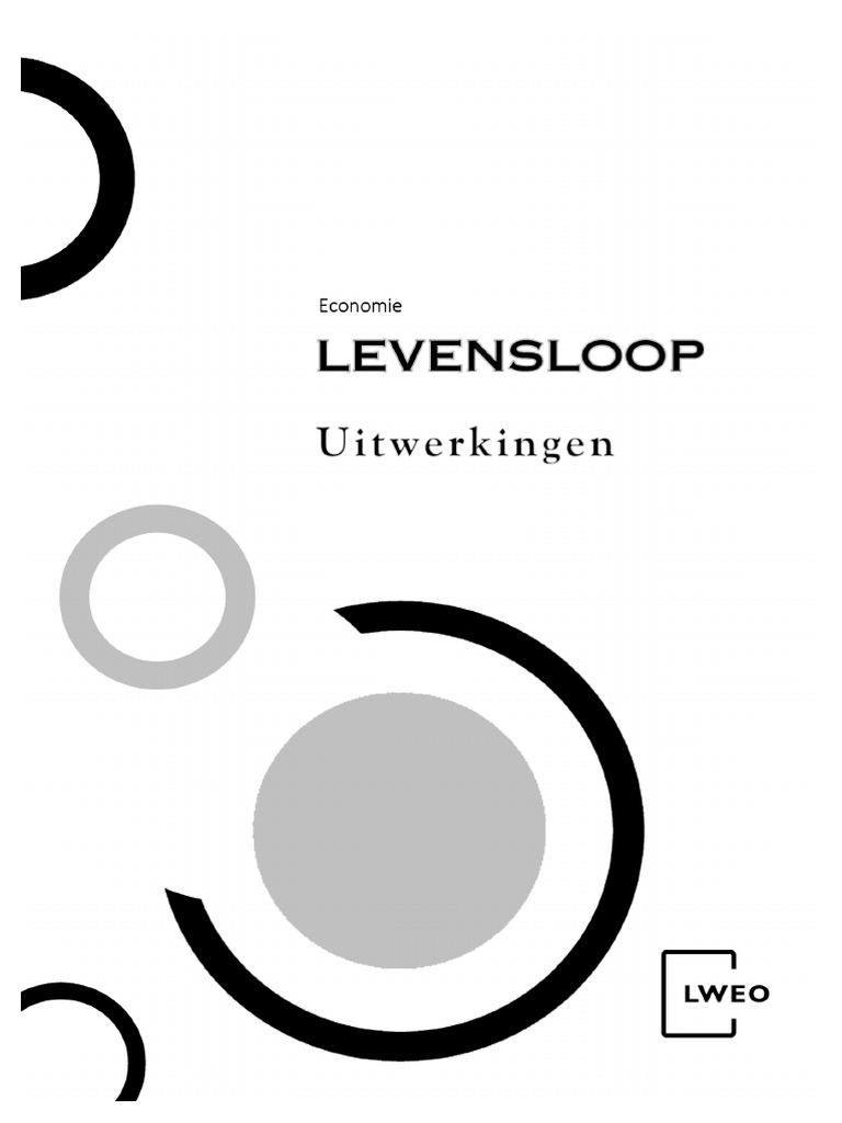 3642 Uitwerkingen Levensloop 6e Druk 2024 | PDF