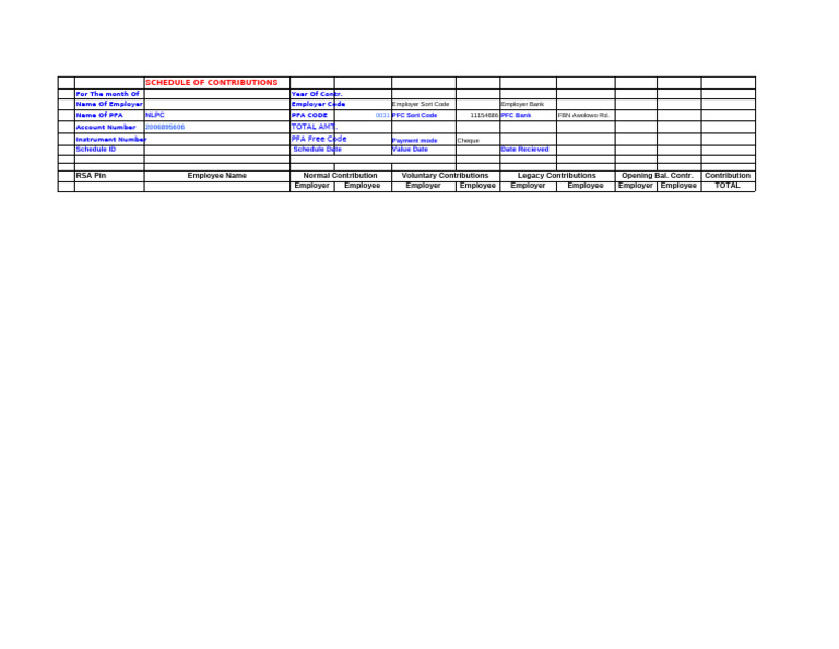 Payment Schedule | PDF
