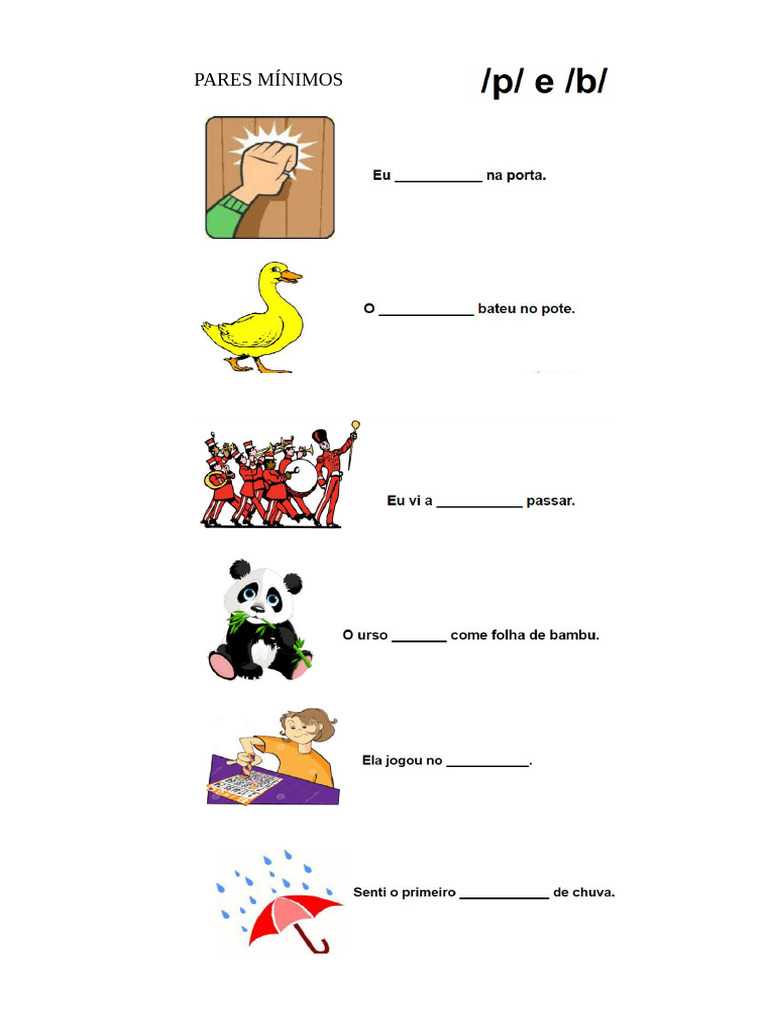 Pares Mínimos P e B 1 | PDF