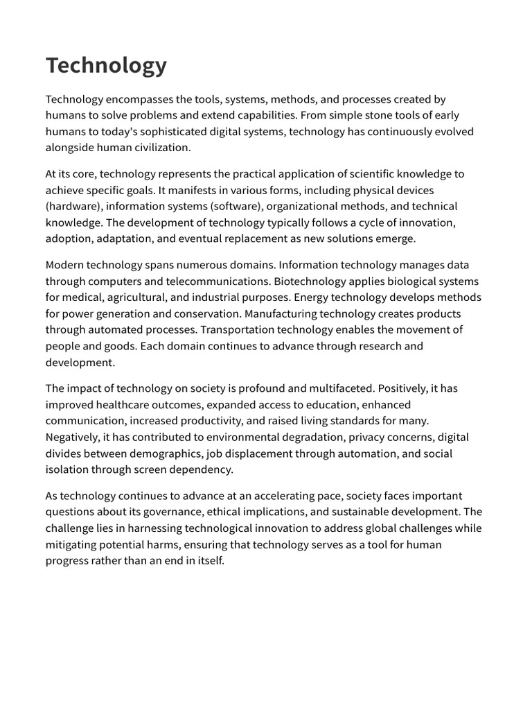 Document7 Technology | PDF