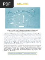 25 Different Types of Retractors | PDF | Surgery | Surgical Specialties