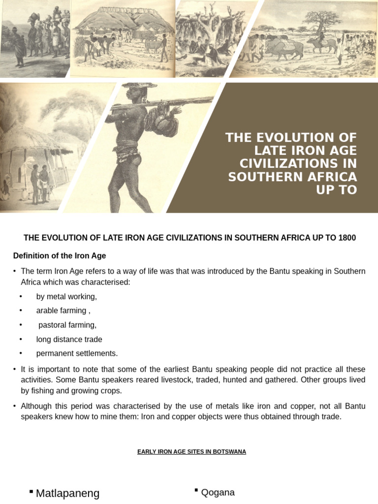 The Evolution of Late Iron Age Civilisations | PDF | Agriculture ...