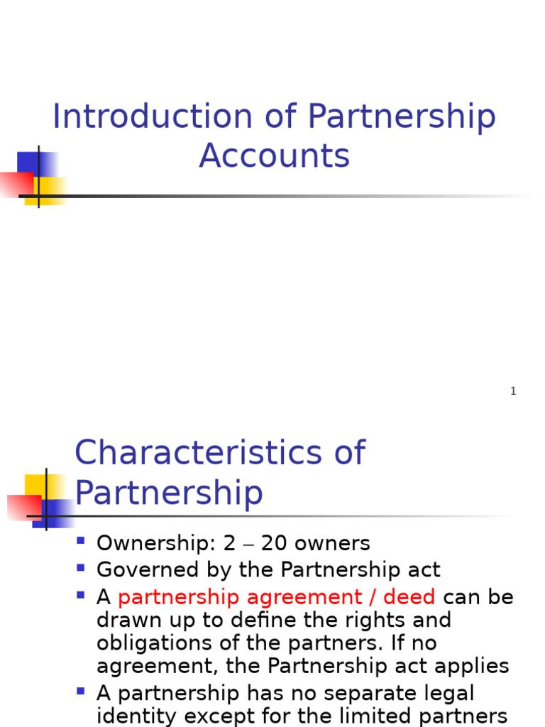 Partnership Final Accounts | PDF | Income Statement | Partnership