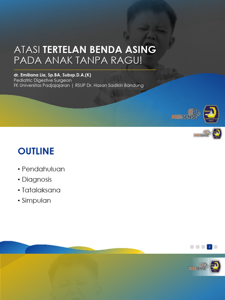 Penanganan Tertelan Benda Asing Anak | PDF