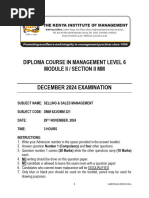N5 Sales Management Mock Exam Guide | PDF