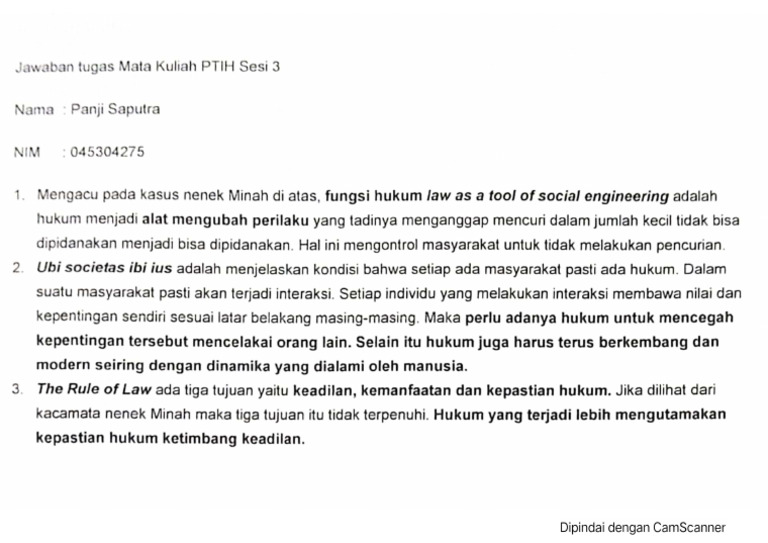 Tugas MK Ptih Sesi 3 | PDF