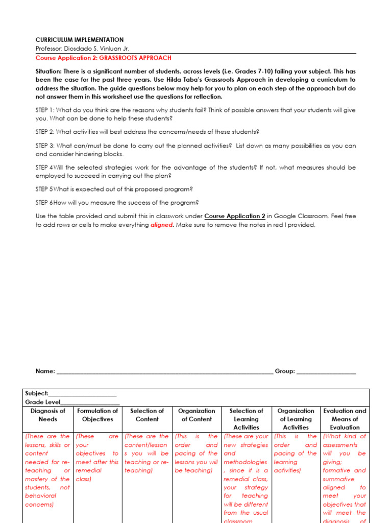Template of Course Application 2 | PDF | Curriculum | Evaluation