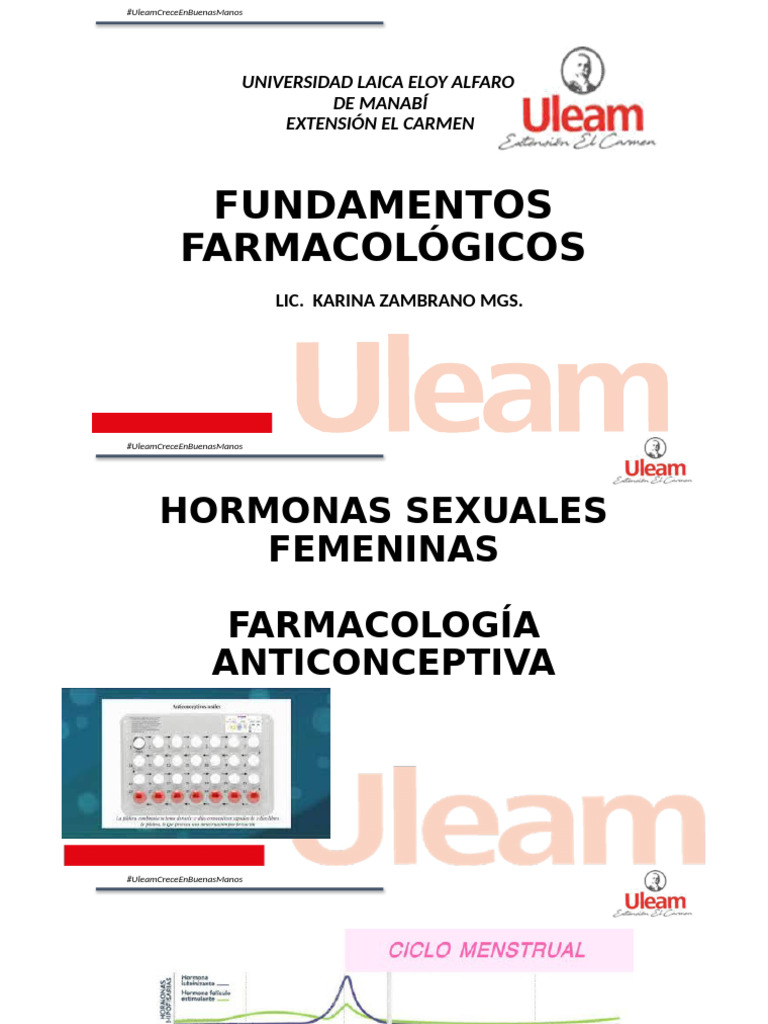 Hormonas Sexuales Femeninas | PDF | Hormona luteinizante | Ciclo menstrual