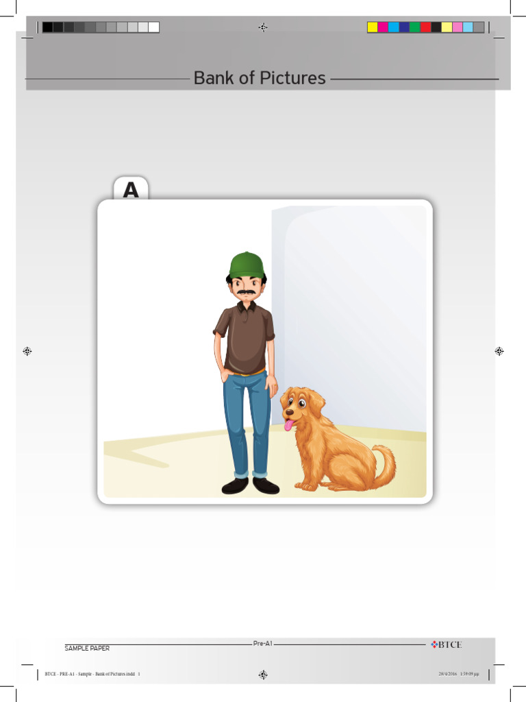 BTCE - Pre-A1 - Sample - Bank of Pictures | PDF