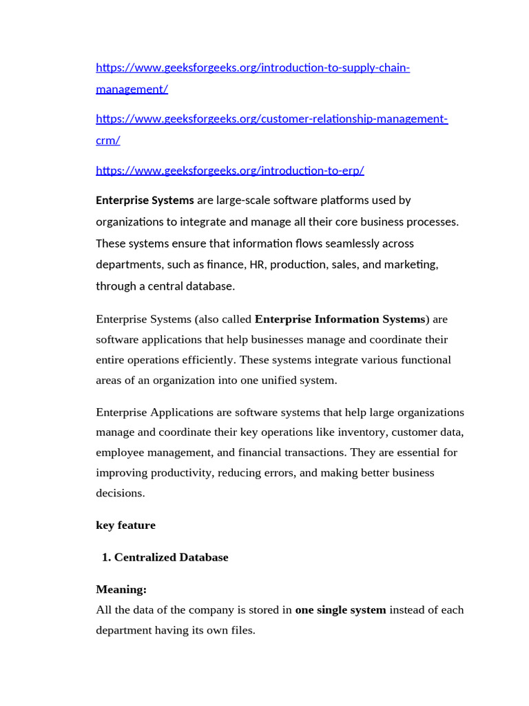 info3 | PDF | Customer Relationship Management | Supply Chain Management