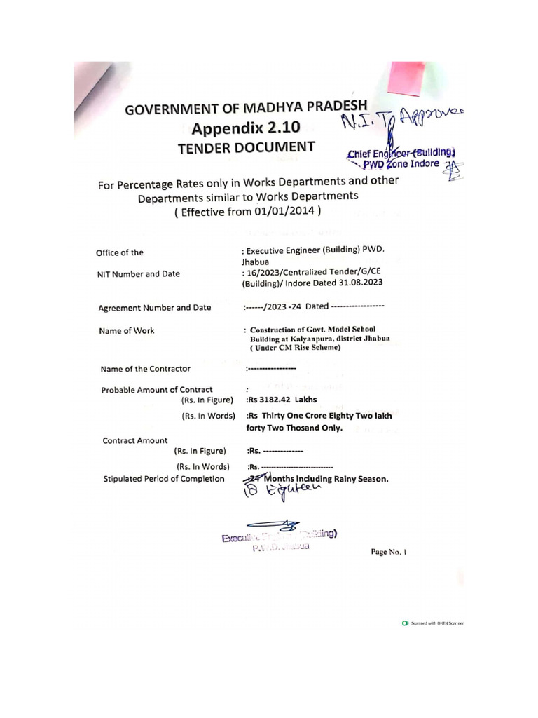 Tender Form000 | PDF | Affidavit | Specification (Technical Standard)