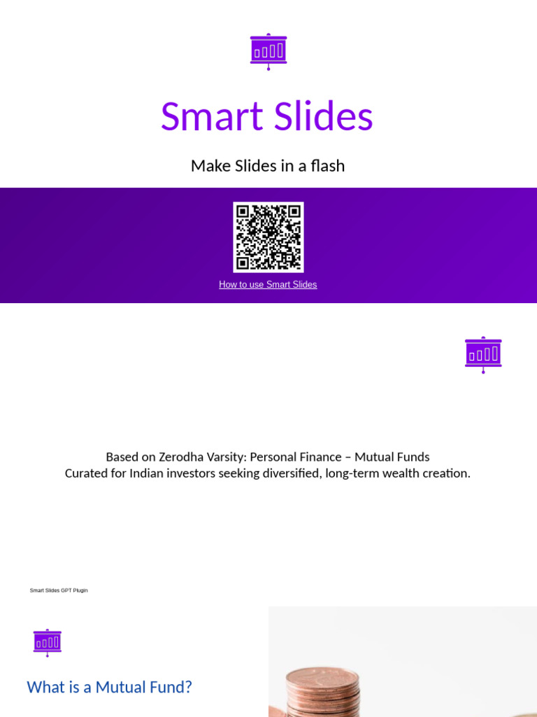 Smart Slides: Make Slides in A Flash | PDF | Mutual Funds | Debt