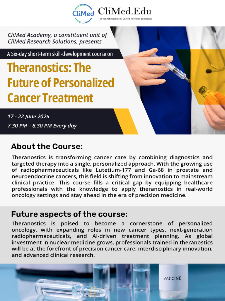 Theranostics The Future of Personalized Cancer Treatment | PDF