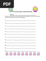 Rainbow Compound Words Activity | PDF | Language Arts & Discipline