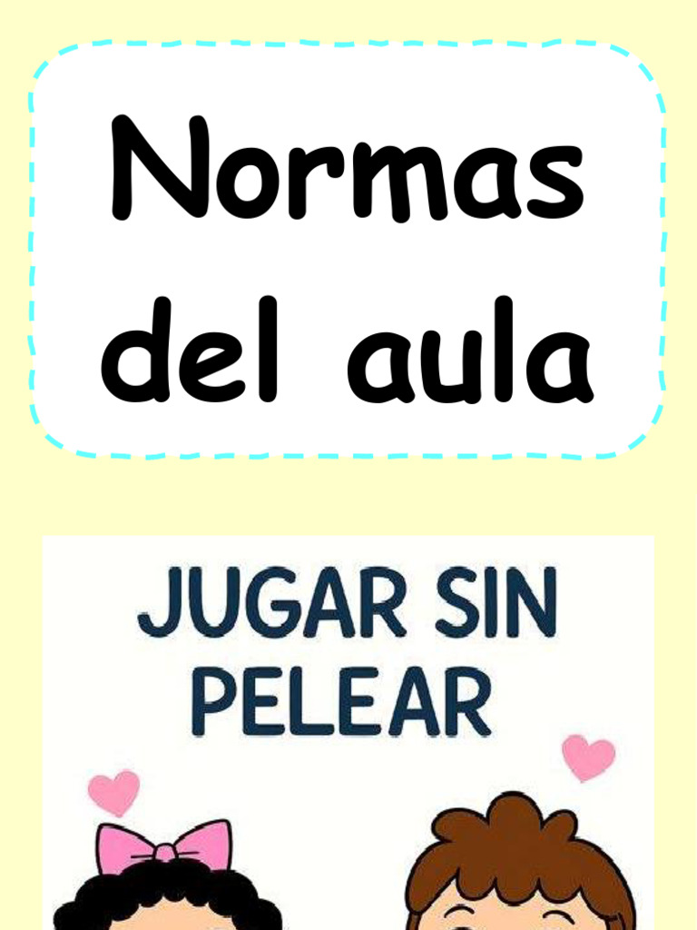 Normas Del Aula Ok | PDF