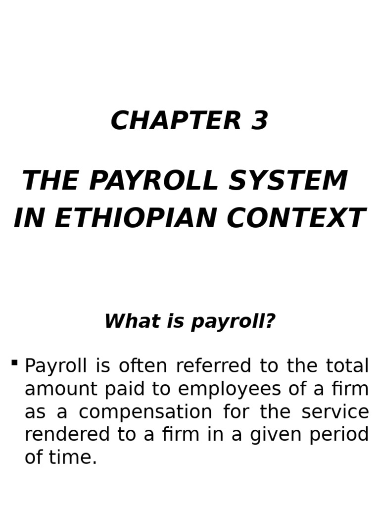 Chapter 4 Payroll Accounting System | PDF | Payroll | Tax Deduction