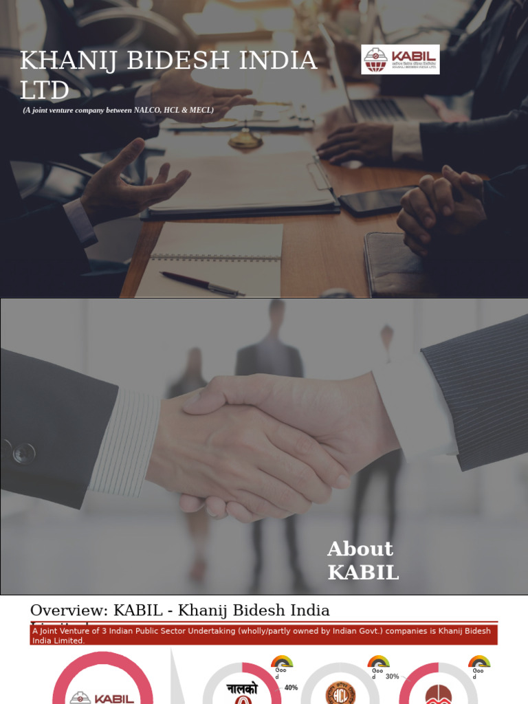 KABIL: Securing India's Mineral Supply | PDF | Mining | Materials