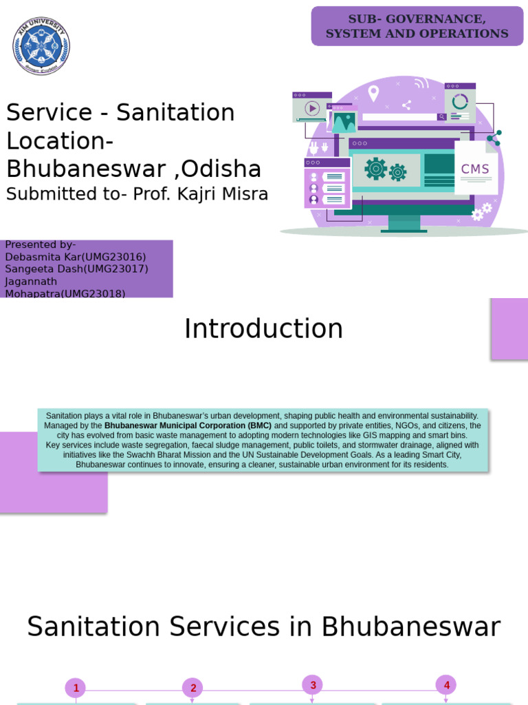 GSO Group 6 Final | PDF | Sanitation | Governance