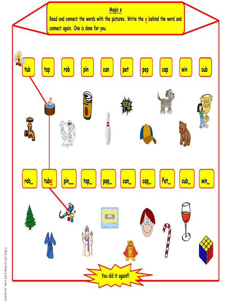 Magic E Activities for Kids | PDF