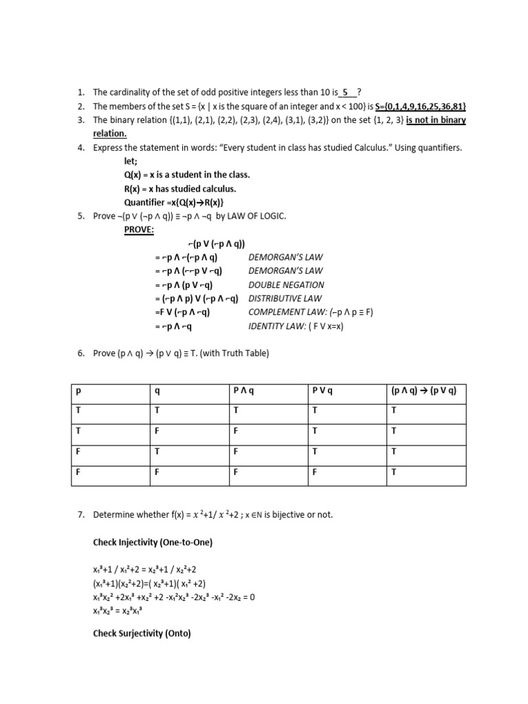 DS Assignment | PDF | Function (Mathematics) | Mathematical Relations