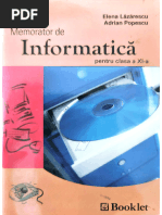 Mariana Milosescu - Manual Informatica Clasa IX | PDF