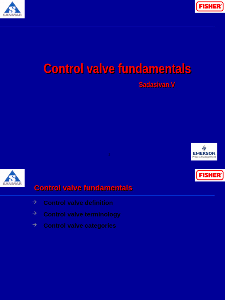 Control Valve Terminology Overview | PDF | Valve | Gases