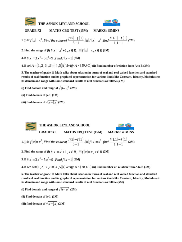 Grade 11 QP | PDF