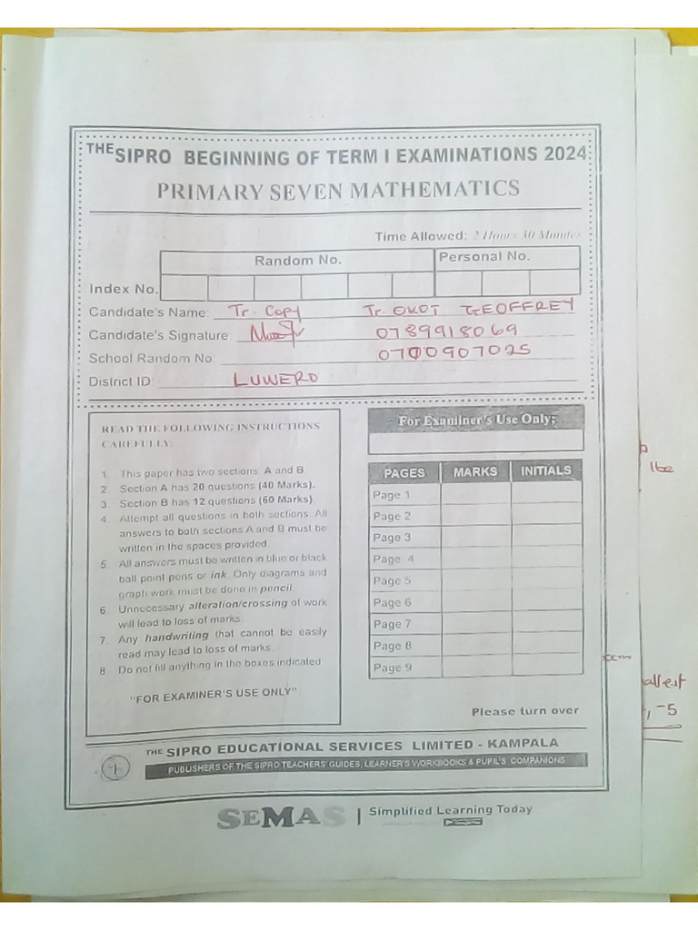 P. 7 MTC Sipro Bot One | PDF