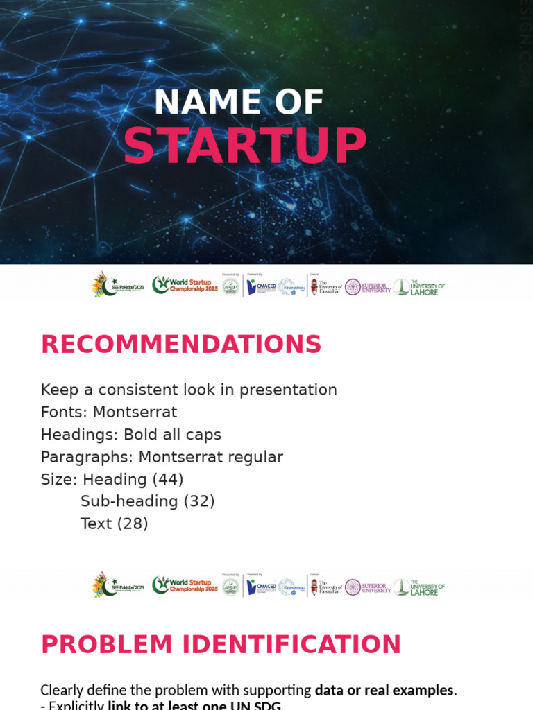 Startup Ideation Pitch Guidelines | PDF