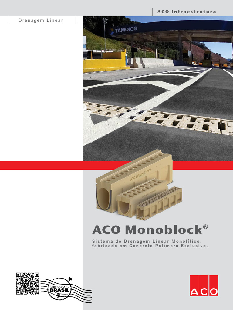 Catálogo-Técnico-ACO-Monoblock Monoblock | PDF | Mecânica dos fluidos | Polímeros