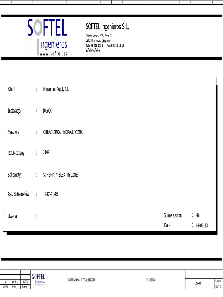 251-0203-0_ELECTRICAL_DIAGRAMS_1147-21-R1_POL_B | PDF