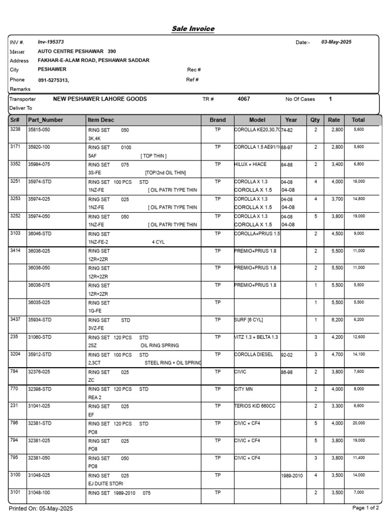 Auto Centre Pesh 2 | PDF | Motor Vehicle | Car