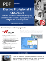 Introducción A CNCEZPRO | PDF | Eje | Velocidad