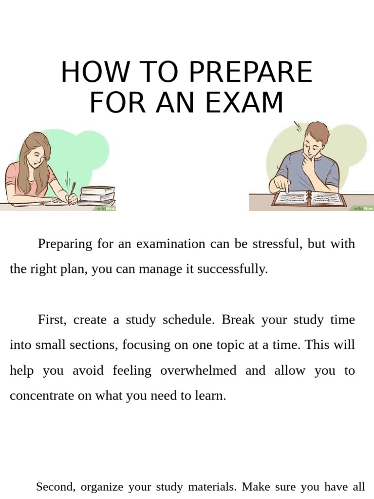 Exam Preparation Strategies | PDF