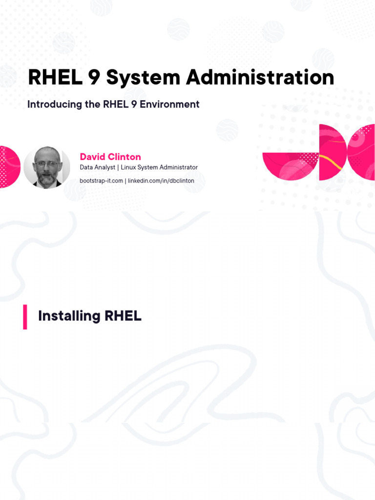 Introducing The Rhel 9 Environment Slides | PDF | Directory (Computing) | Computer File
