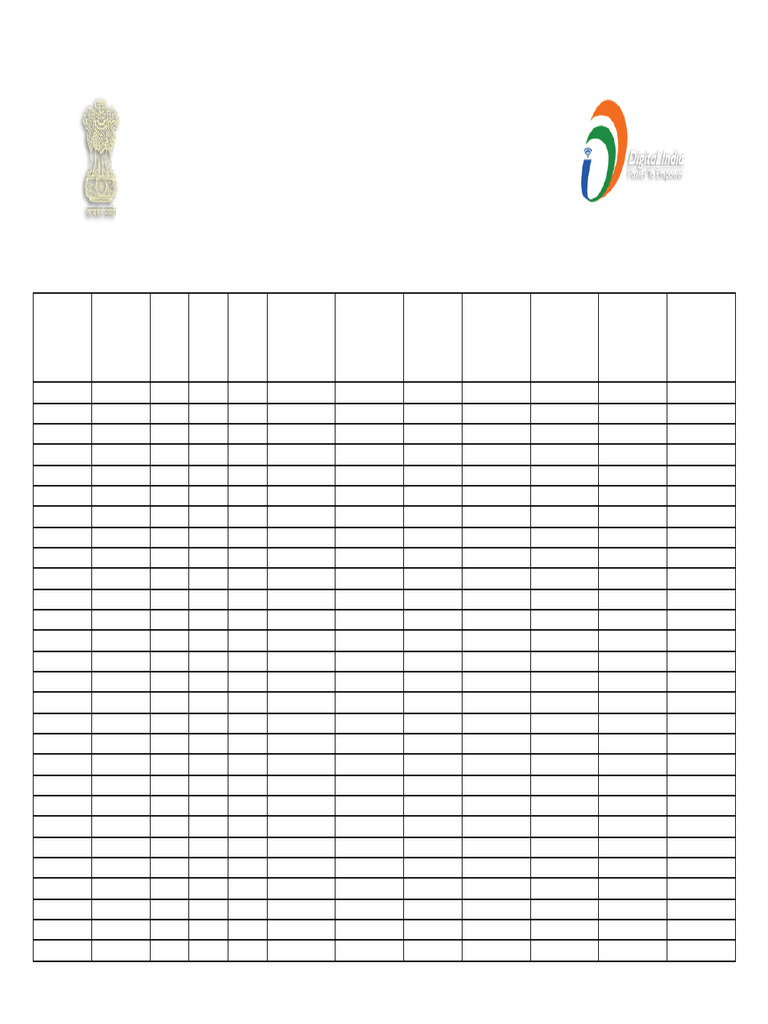 Village Level Status of Map Digitization | PDF | Geographical ...