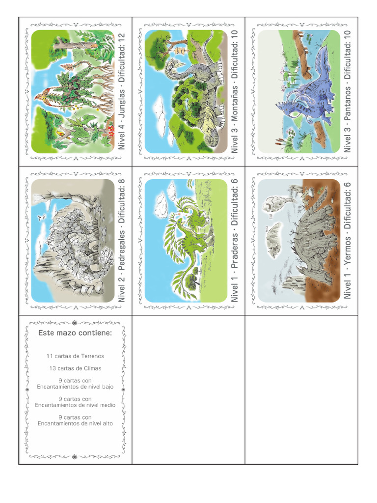 Cartes Ryuutama 11 | PDF