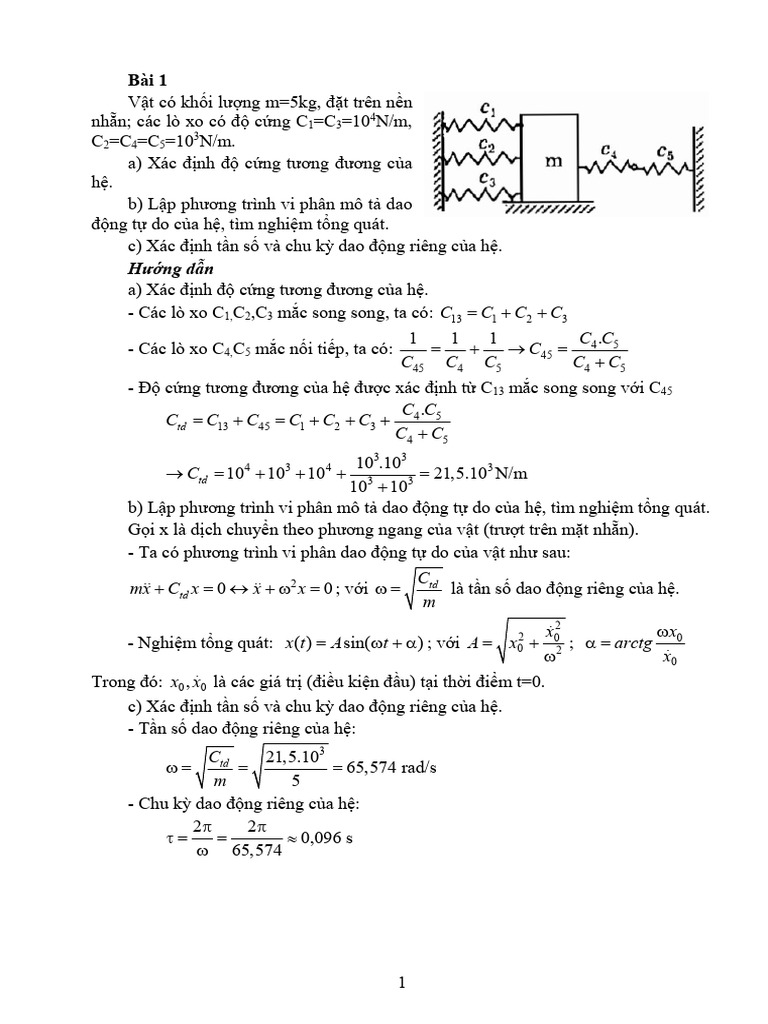 1-Huong Dan Bai Tap 1 | PDF