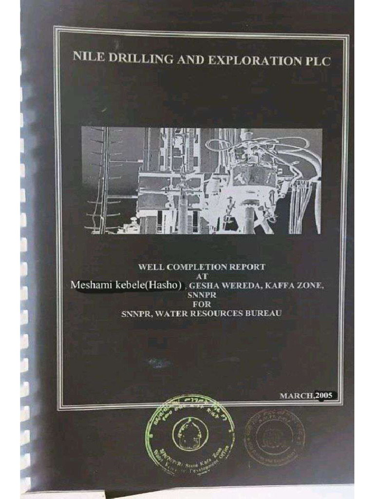 Well Completion Repoer For Hasho | PDF