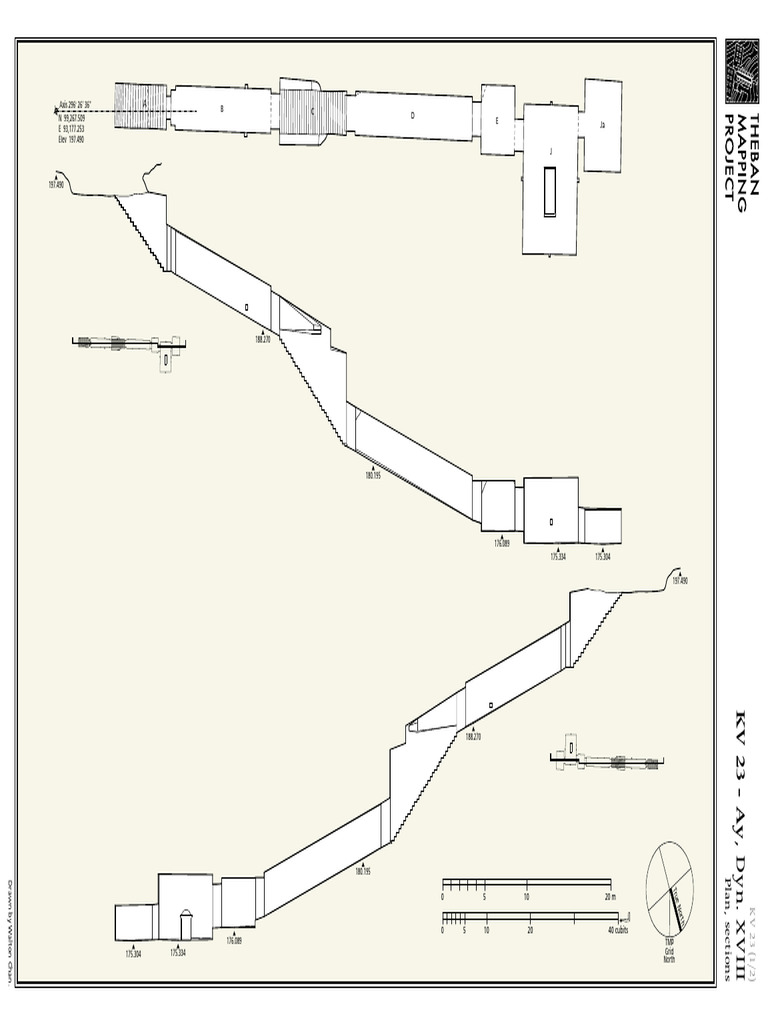 KV23 (Theban Mapping Project) | PDF